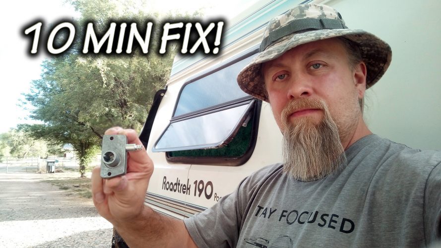 HEHR RV Window Winder Torque Operator Replacement In Under 10 Minutes ...