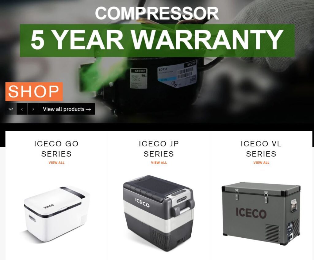 ICECO JP40 43qt 12v Danfoss Compressor Refrigerator Freezer Review | 5 ...