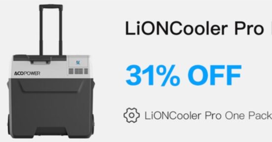 The ULTIMATE Solar Powered FRIDGE! ACOPower LiONCooler Pro 12v ...