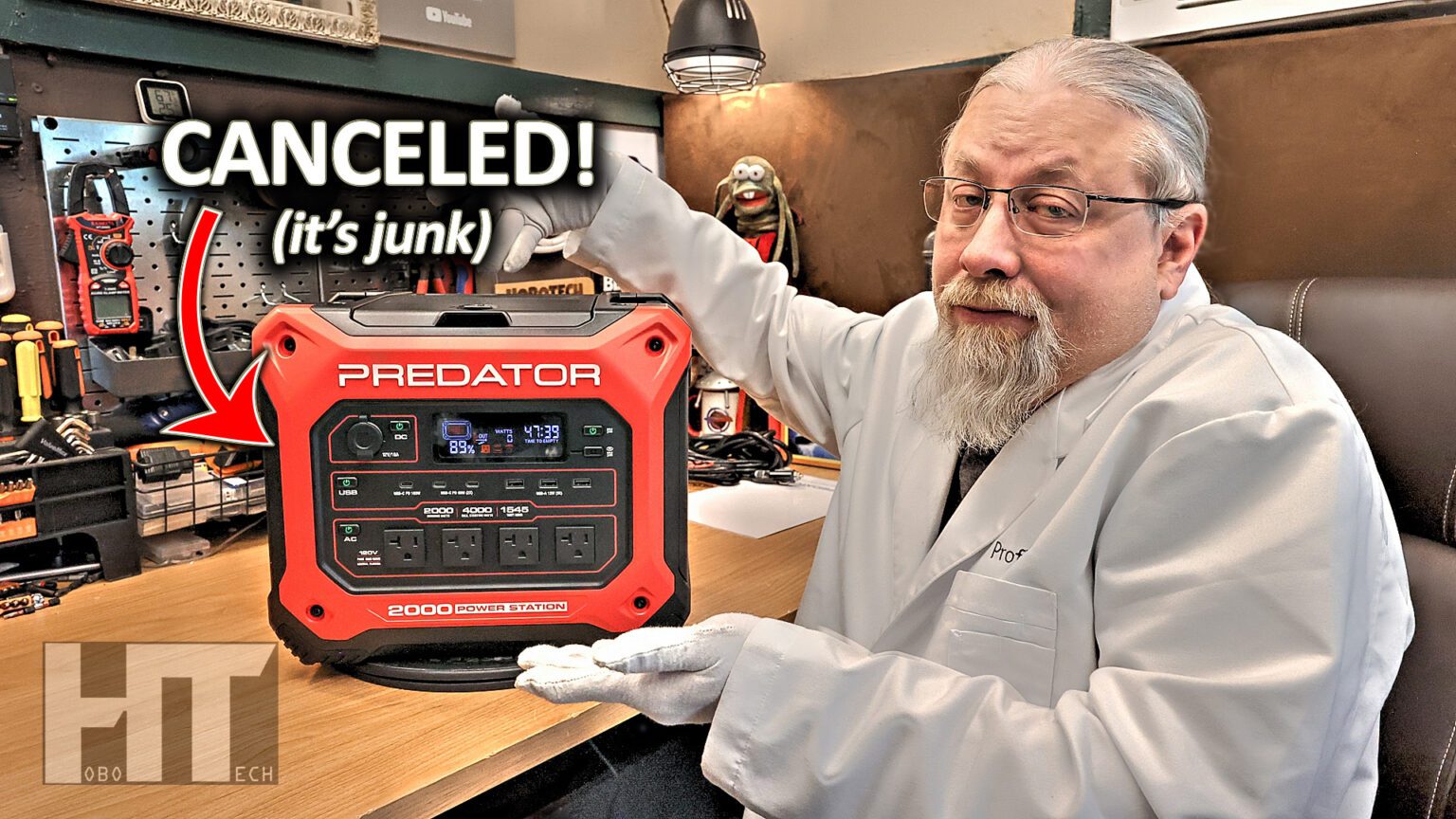 Harbor Freight PREDATOR 2000 Portable Power Station Review | CANCELED ...