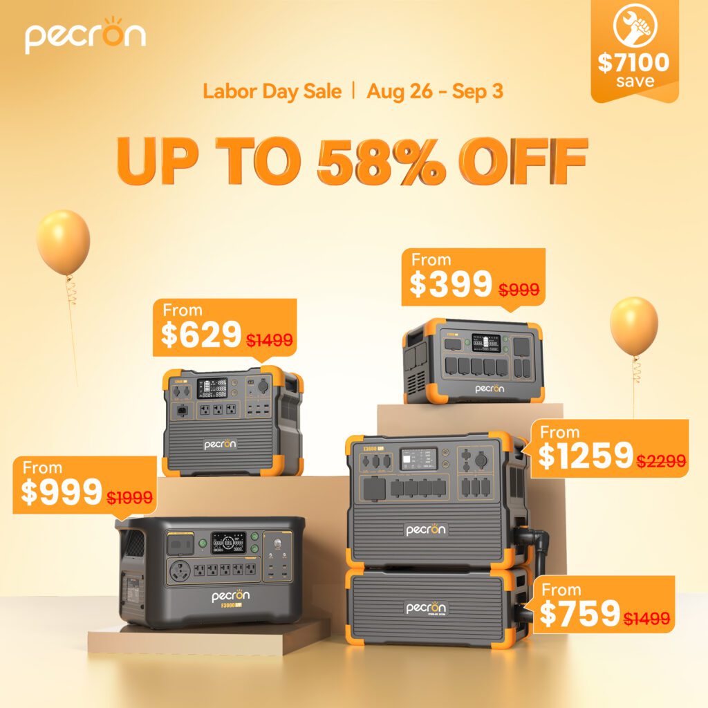 “Grab Your PECRON” Labor Day Sale! - HOBOTECH - Off Grid Product ...